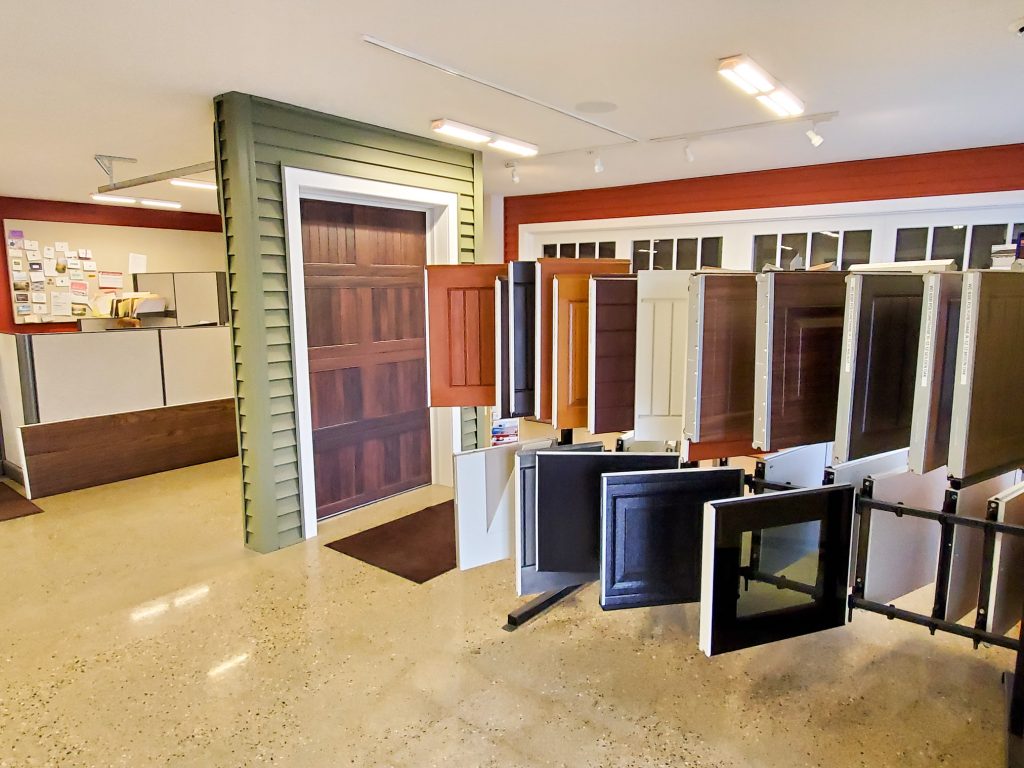 Garage Door Showroom - See New Garage Doors In Person