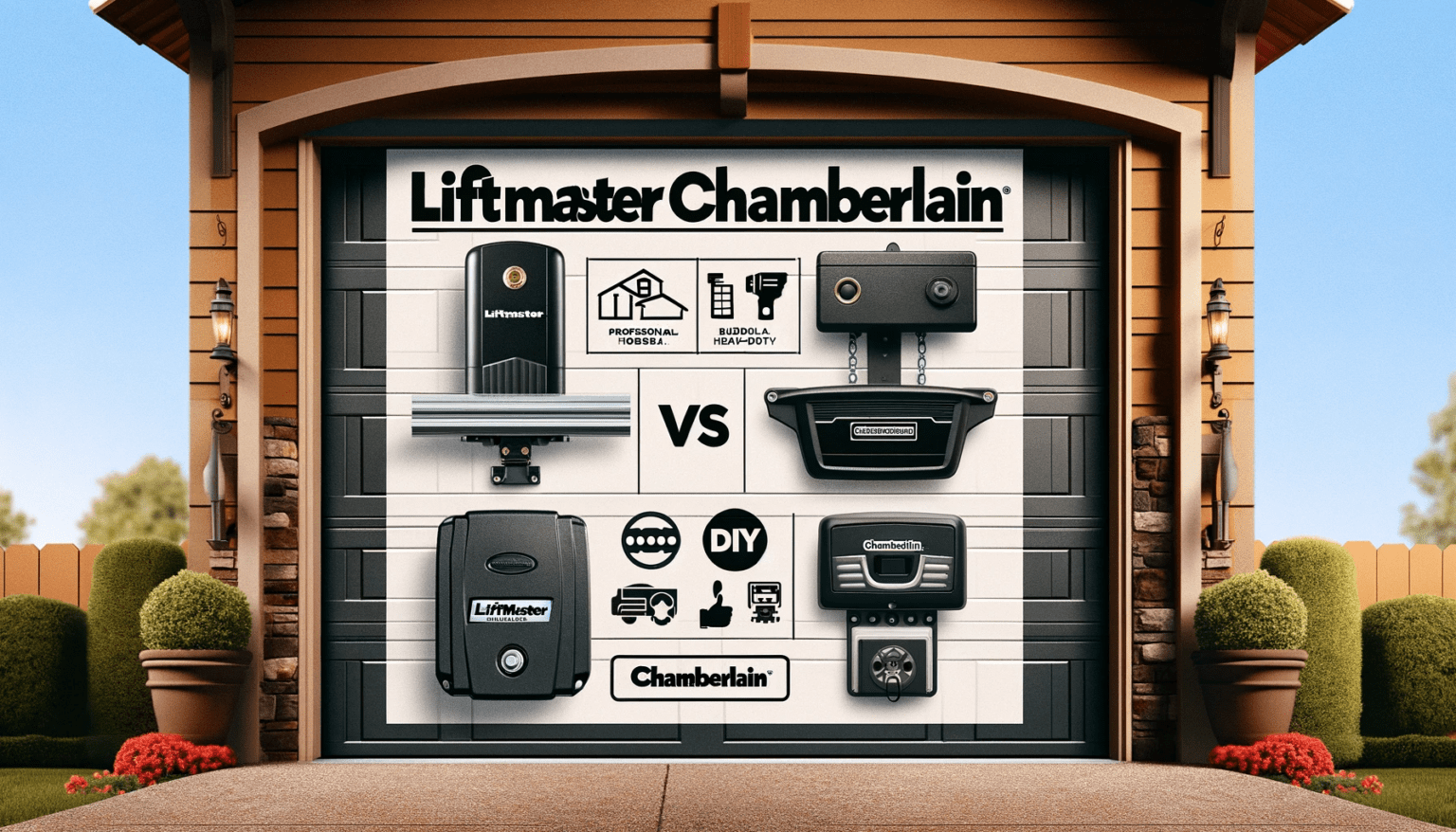 Chamberlain vs. LiftMaster Garage Openers | Guse-Hahn Garage Doors