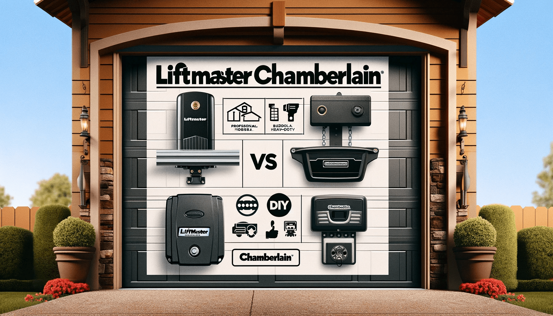 Chamberlain vs. LiftMaster Garage Openers | Guse-Hahn Garage Doors